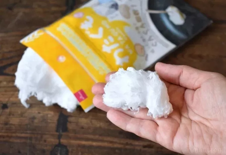 This from Daiso is amazing! ``I was so moved'' by cotton that makes oil ...